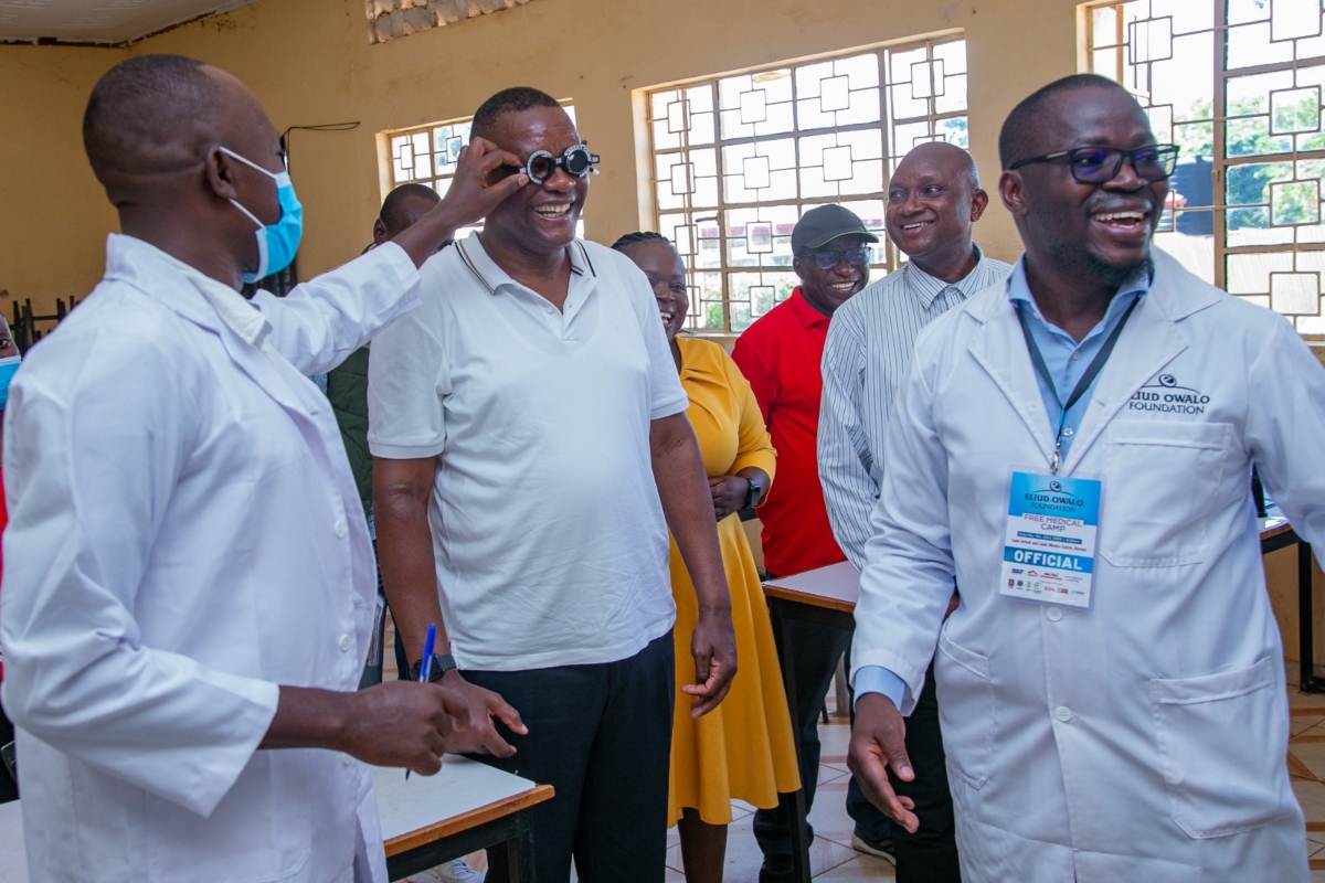 MEDICAL CAMP AT LWAK - ELIUD OWALO FOUNDATION